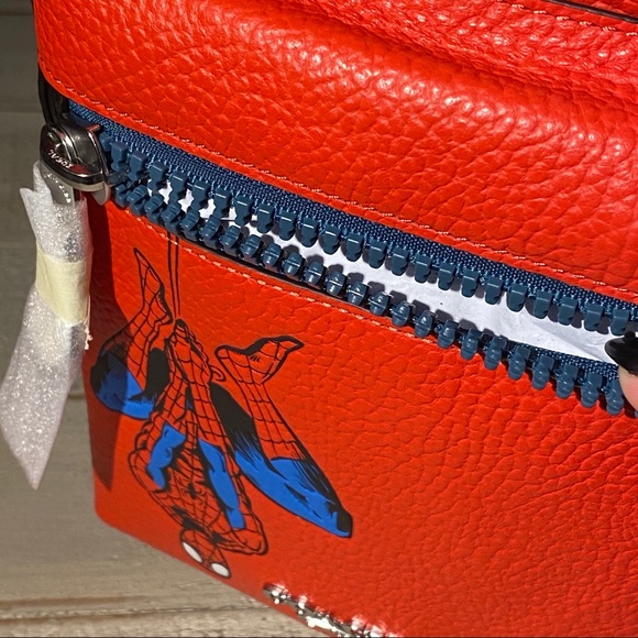 Coach | Bags | Coach Marvel Spiderman Backpack Marvel West Pack | Poshmark